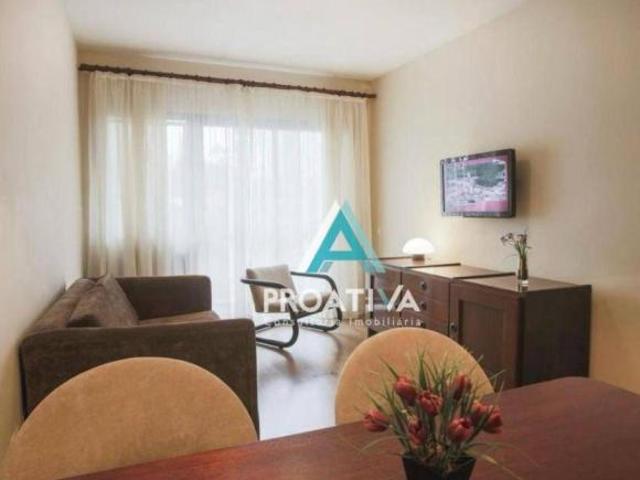 Flat com 1 dormitório à venda, 52 m² Centro São Bernardo do Campo/SP