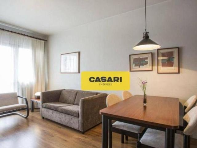 Flat com 1 dormitório à venda, 57 m² Centro São Bernardo do Campo/SP