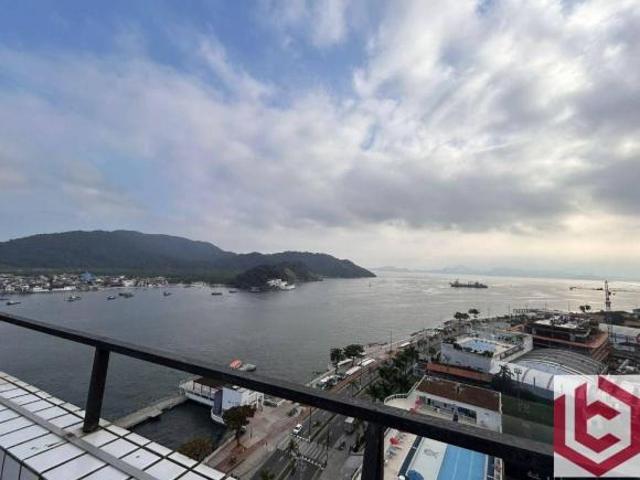 Flat com 1 dormitório à venda, 90 m² por R$ 565.000,00 Ponta da Praia Santos/SP