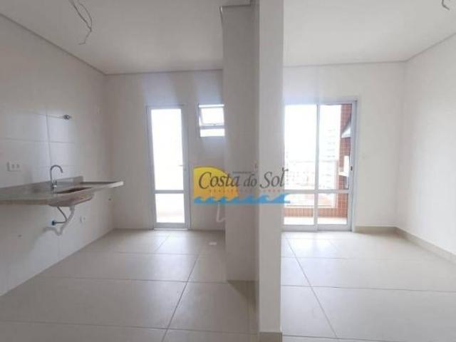 Flat com 1 dormitório à venda, 37 m² por R$ 320.000,00 Boqueirão Praia Grande/SP