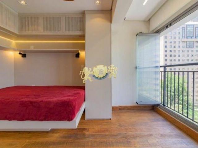 Flat com 1 dormitório à venda em Moema Edifício Vitrali Moema