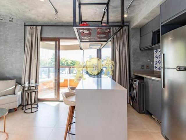 Flat com 1 dormitório para venda na Vila Olímpia Edifício Pininfarina