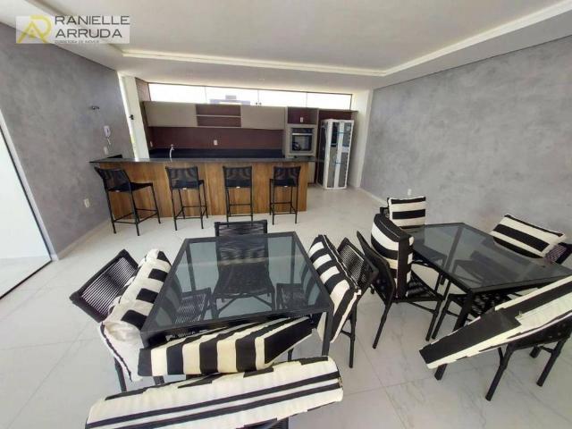 Flat Com 1 Dormitório Para Alugar, 20 m² por R$2.800,01/mês Intermares Cabedelo/pb
