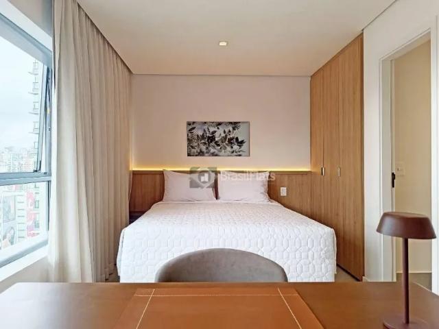 Flat com 1 dormitório para alugar, 34 m² por R$ 5.641,00/mês Pinheiros São Paulo/SP