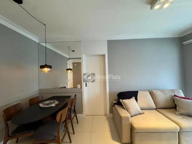 Flat com 1 dormitório para alugar, 55 m² por R$ 9.000,00/mês Brooklin São Paulo/SP