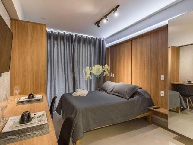 Flat com 1 Quarto à venda, 28m² no Centro, São Paulo SP Condomínio Setin Downtown São Luís