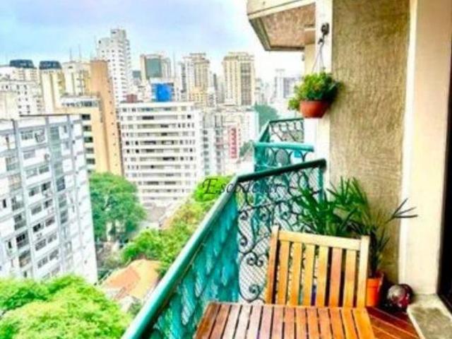 Flat com 1 quarto à venda, 58 m² por R$ 1.200.000 Cerqueira César São Paulo/SP