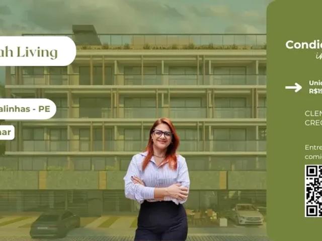 Flat com 1 Quarto e 1 banheiro à Venda, 20 m² por R$ 195.000