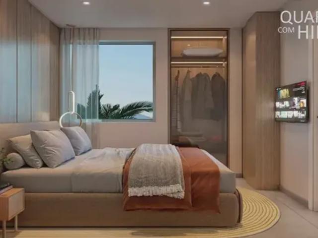 Flat com 1 Quarto e 1 banheiro à Venda, 22 m² por R$ 210.000