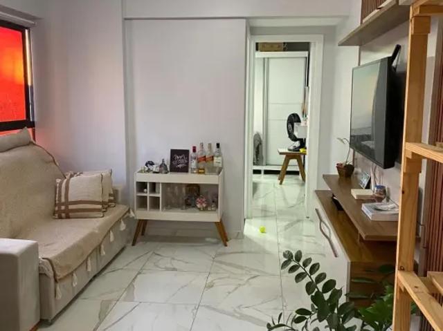 Flat com 1 Quarto e 1 banheiro à Venda, 38 m² por R$ 290.000