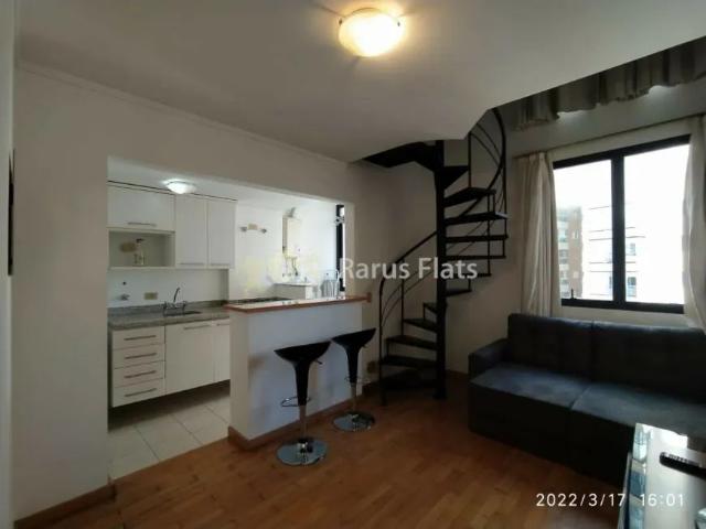 Flat com 1 Quarto para alugar, 43m² Vila Olímpia