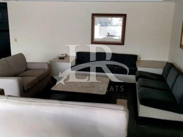 Flat com 1 Quarto para alugar, 40m² Itaim Bibi