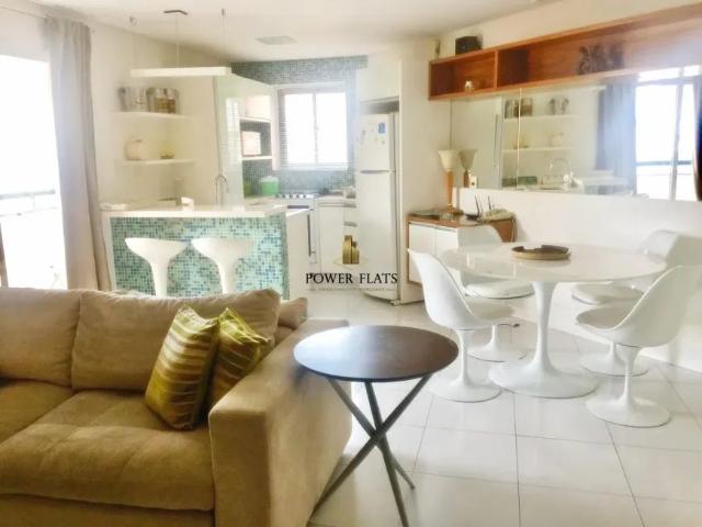 Flat com 1 Quarto para alugar, 40m² Itaim Bibi