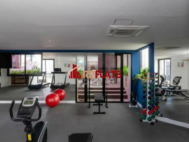 Flat com 1 Quarto para alugar, 40m² Itaim Bibi