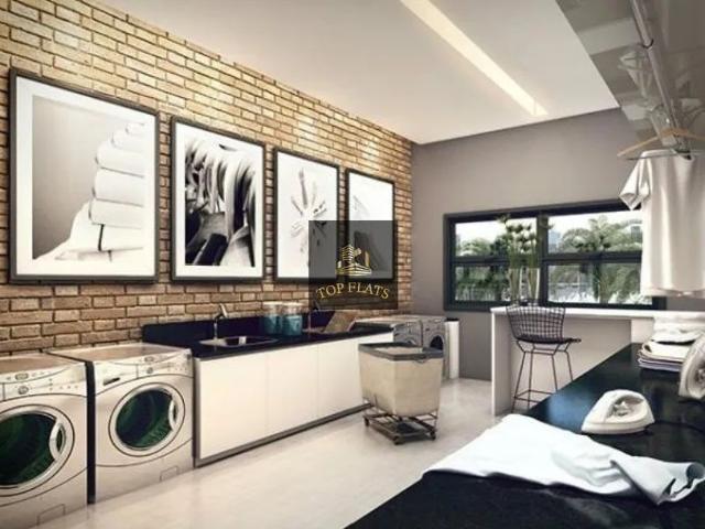 Flat com 1 Quarto para alugar, 40m² Itaim Bibi