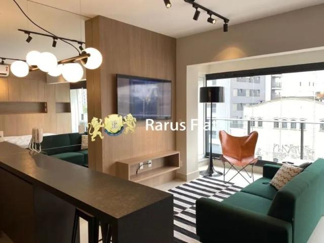 Flat com 1 Quarto para alugar, 40m² Itaim Bibi