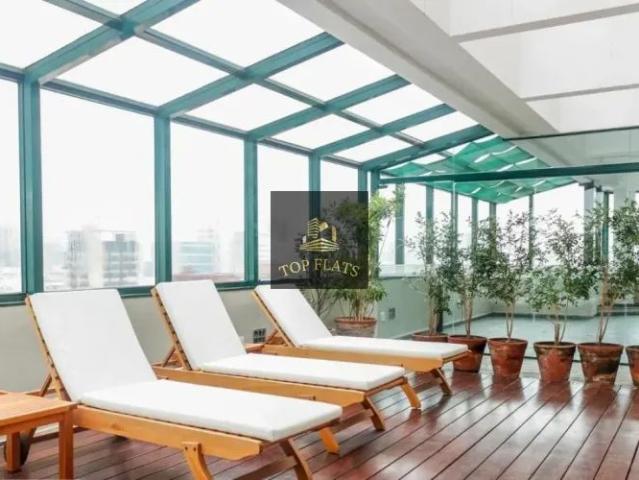 Flat com 1 Quarto para alugar, 40m² Itaim Bibi