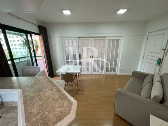 Flat com 1 Quarto para alugar, 40m² Itaim Bibi