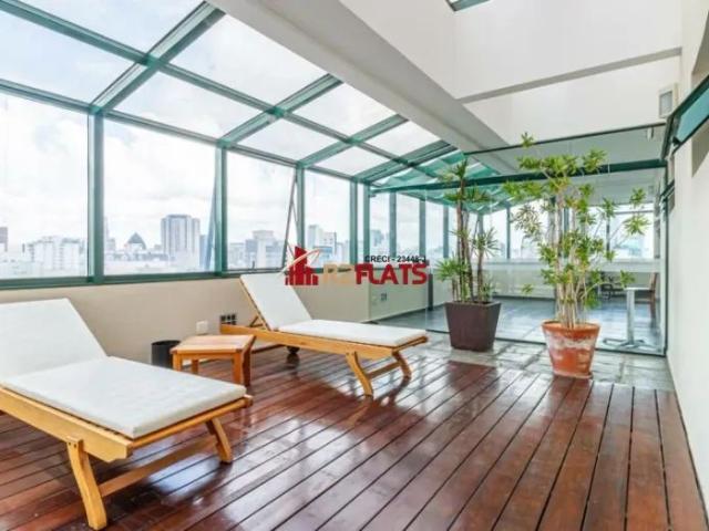 Flat com 1 Quarto para alugar, 40m² Itaim Bibi