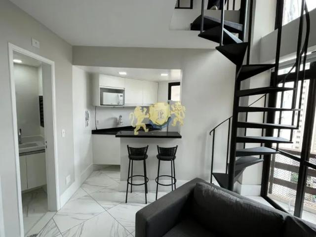 Flat com 1 Quarto para alugar, 40m² Itaim Bibi
