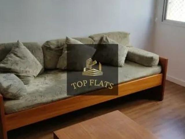 Flat com 1 Quarto para alugar, 40m² Itaim Bibi