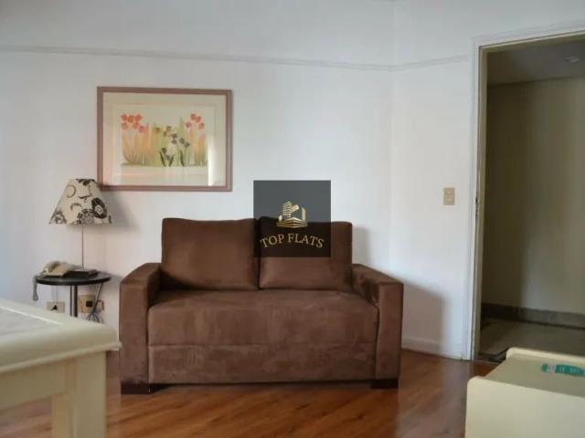 Flat com 1 Quarto para alugar, 40m² Itaim Bibi