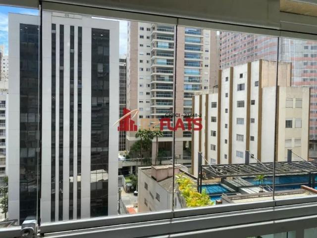 Flat com 1 Quarto para alugar, 40m² Itaim Bibi