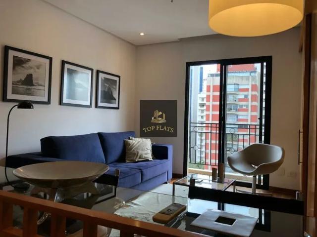 Flat com 1 Quarto para alugar, 42m² Itaim Bibi