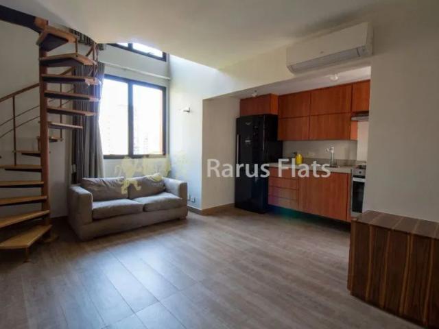 Flat com 1 Quarto para alugar, 44m² Vila Olímpia