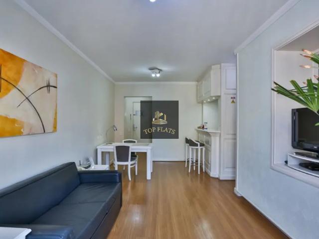 Flat com 1 Quarto para alugar, 45m² Itaim Bibi