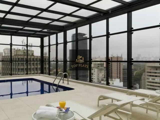 Flat com 1 Quarto para alugar, 45m² Itaim Bibi