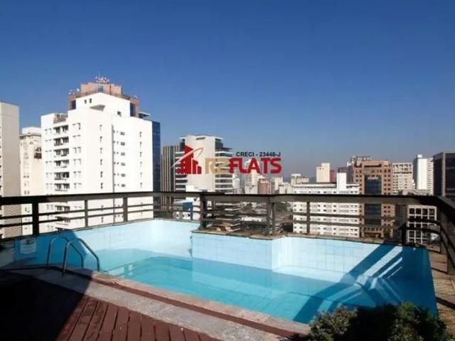 Flat com 1 Quarto para alugar, 45m² Itaim Bibi