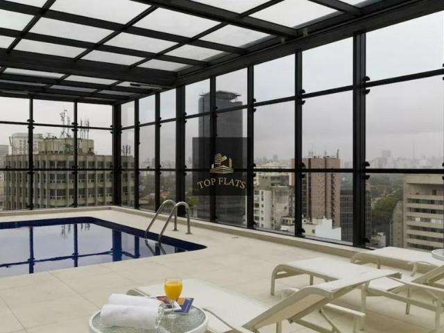Flat com 1 Quarto para alugar, 45m² Itaim Bibi