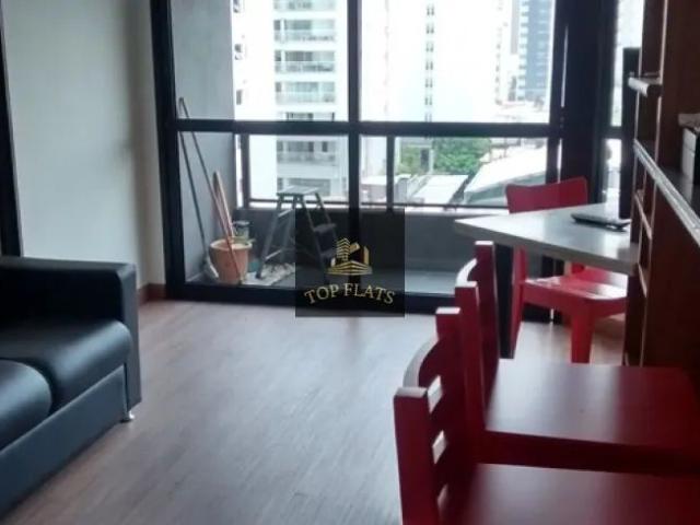 Flat com 1 Quarto para alugar, 48m² Itaim Bibi