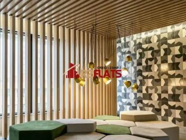 Flat com 1 Quarto para alugar, 53m² Itaim Bibi