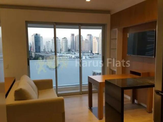 Flat com 1 Quarto para alugar, 50m² Brooklin