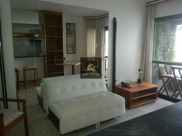 Flat com 1 Quarto para alugar, 50m² Itaim Bibi