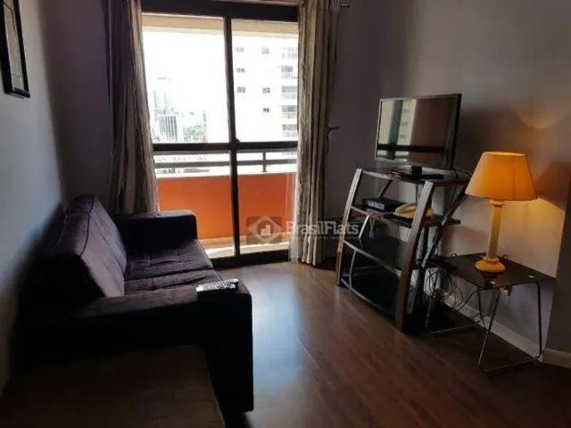 Flat com 1 Quarto para alugar, 51m² Brooklin