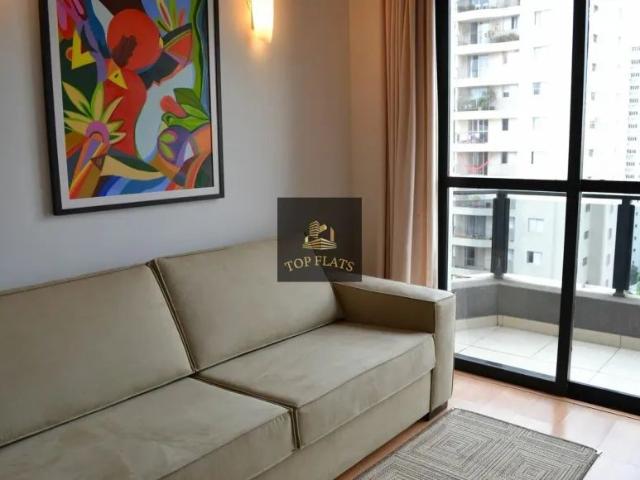 Flat com 1 Quarto para alugar, 52m² Moema