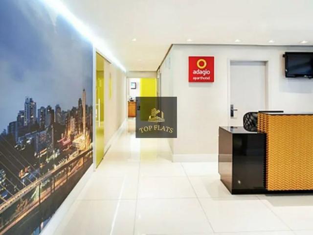 Flat com 1 Quarto para alugar, 54m² Brooklin