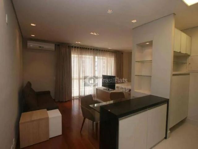 Flat com 1 Quarto para alugar, 55m² Itaim Bibi