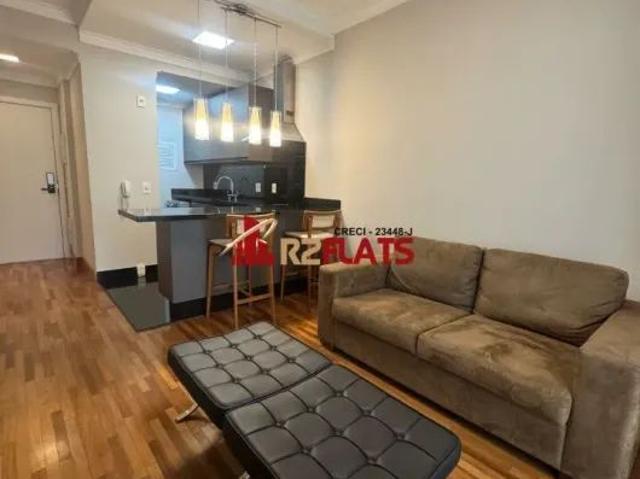Flat com 1 Quarto para alugar, 60m² Itaim Bibi