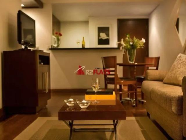 Flat com 1 Quarto para alugar, 60m² Itaim Bibi
