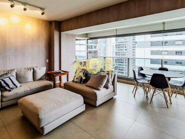 Flat com 1 Quarto para alugar, 85m² Brooklin