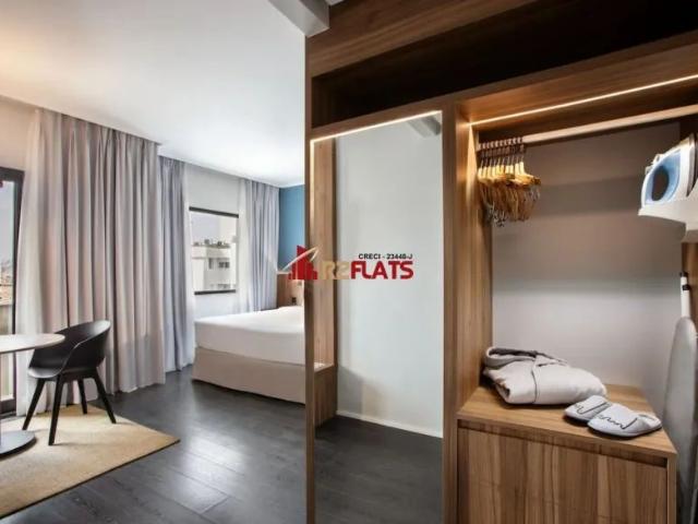 Flat com 1 Quarto para alugar, 27m² Itaim Bibi