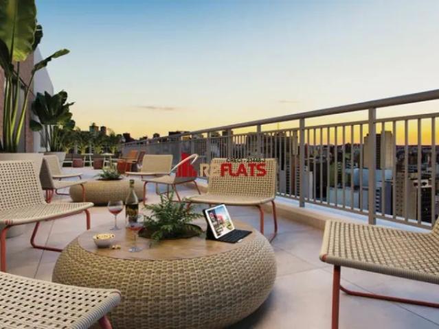 Flat com 1 Quarto para alugar, 24m² Moema