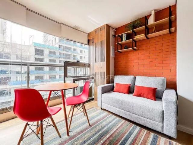 Flat com 1 Quarto para alugar, 32m² Brooklin
