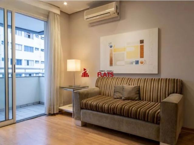 Flat com 1 Quarto para alugar, 37m² Bela Vista