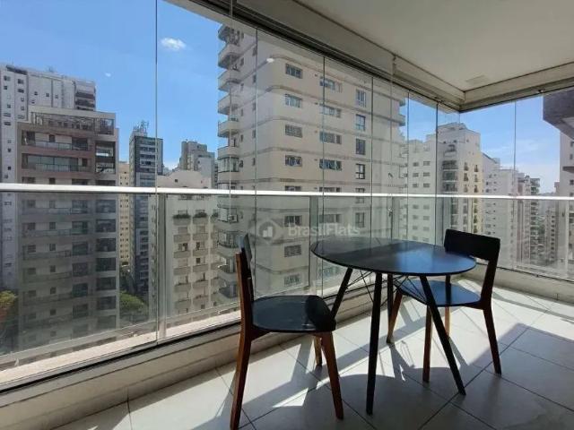 Flat com 1 Quarto para alugar, 37m² Brooklin