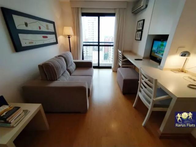 Flat com 1 Quarto para alugar, 35m² Moema